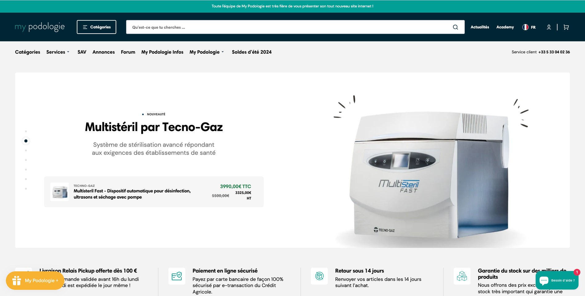 All products | My Podologie